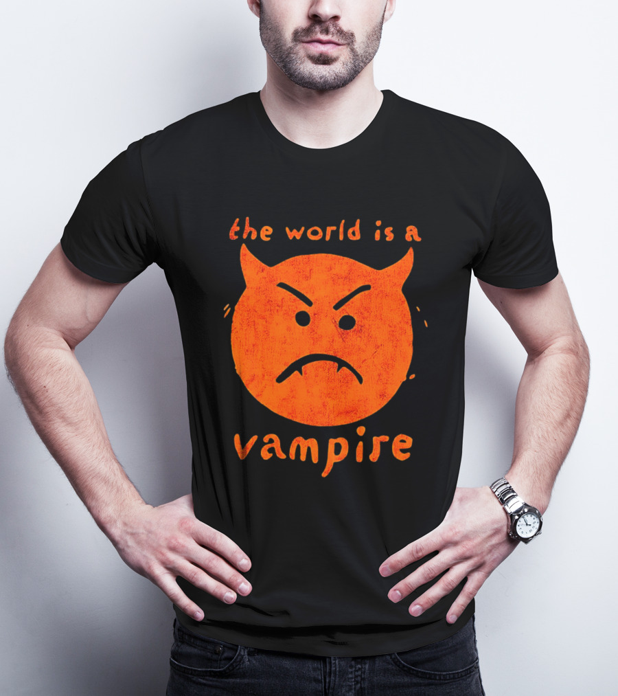 The World Is A Vampire Halloween Smashing Pumpkins T-Shirt