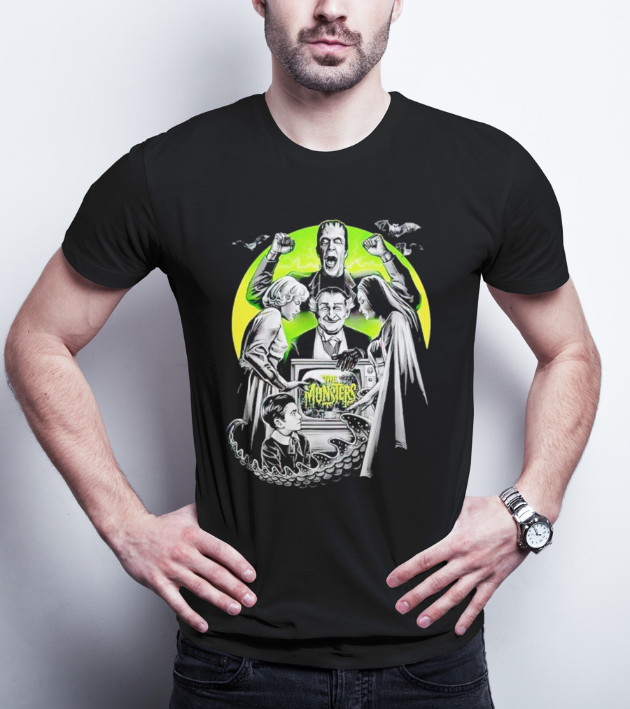 The Munsters Classic Vintage Horror Family T-Shirt