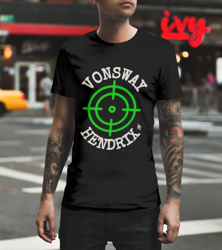 Vonsway Hendrix Green Target T-Shirt
