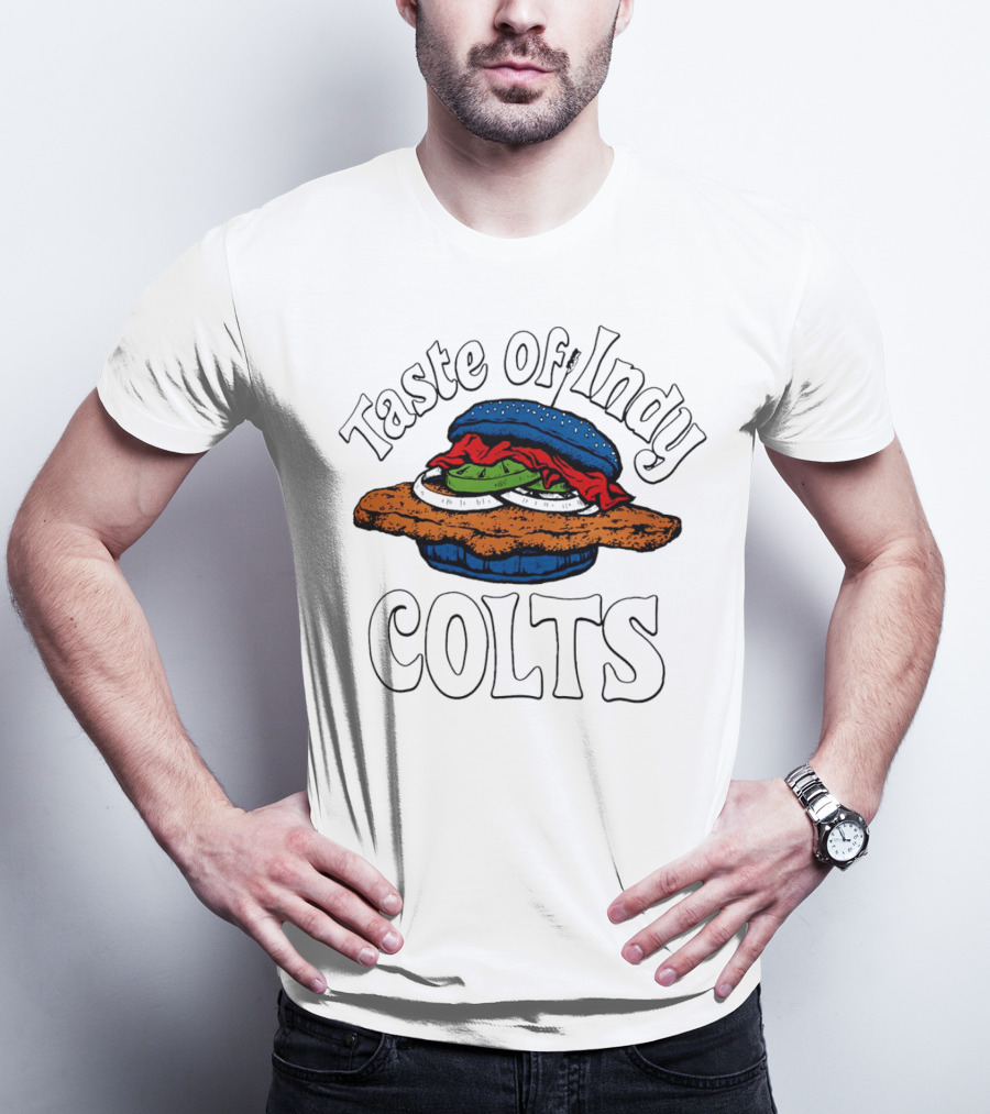 Taste Of Indy Colts Burger T-Shirt