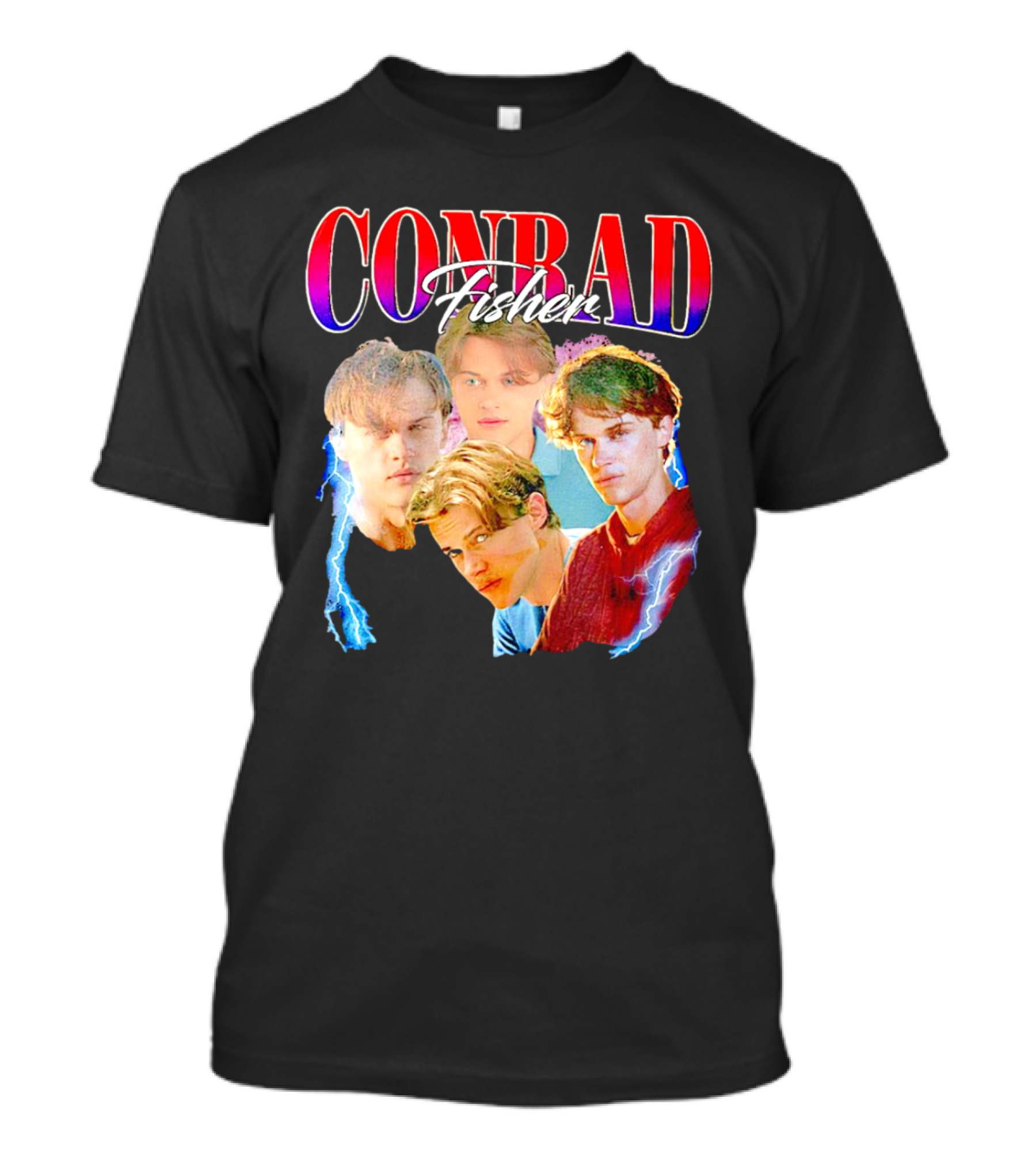 Conrad Fisher Vintage Lightning Portraits T-Shirt