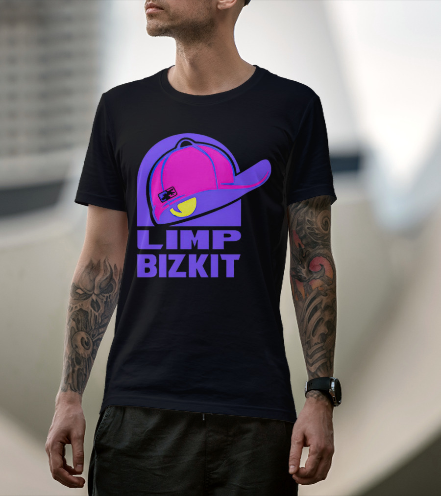 Limp Bizkit Taco Bell Logo Hat T-Shirt