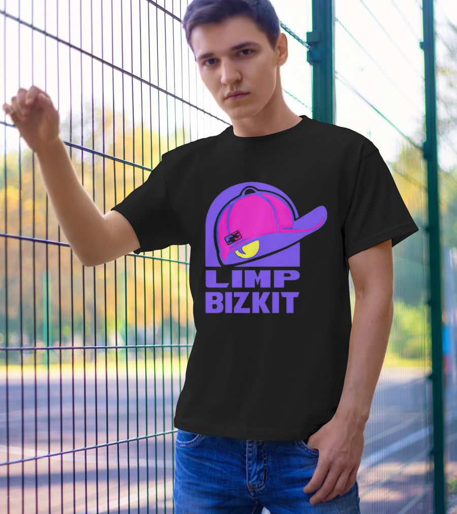 Limp Bizkit Taco Bell Logo Hat T-Shirt