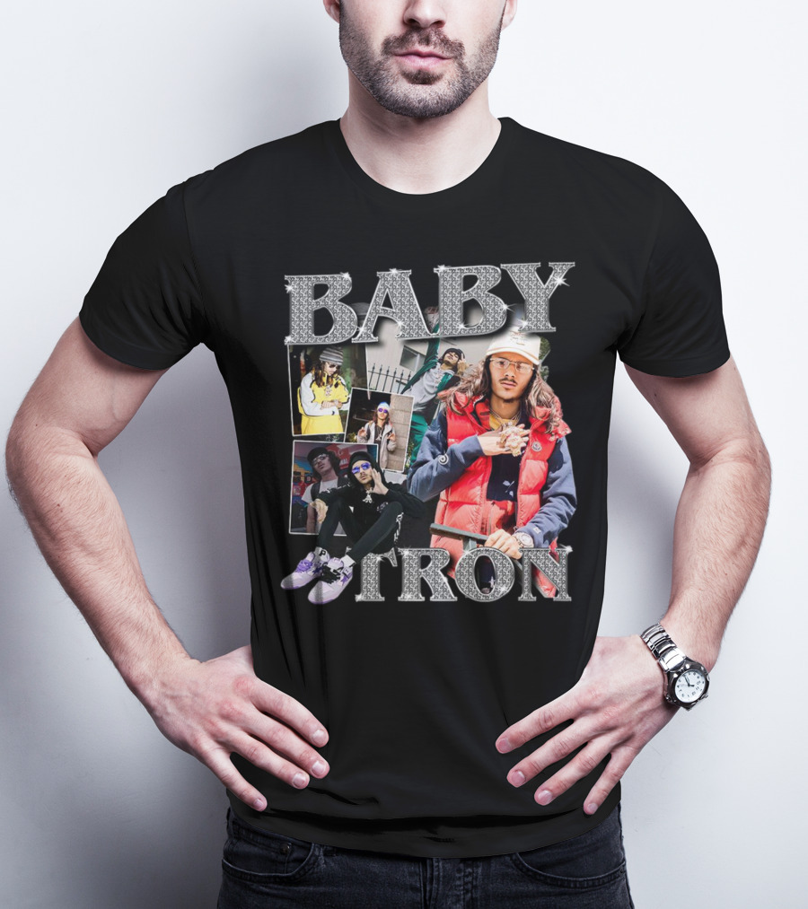Babytron Hip Hop Style Collage Pullover Aesthetic T-Shirt