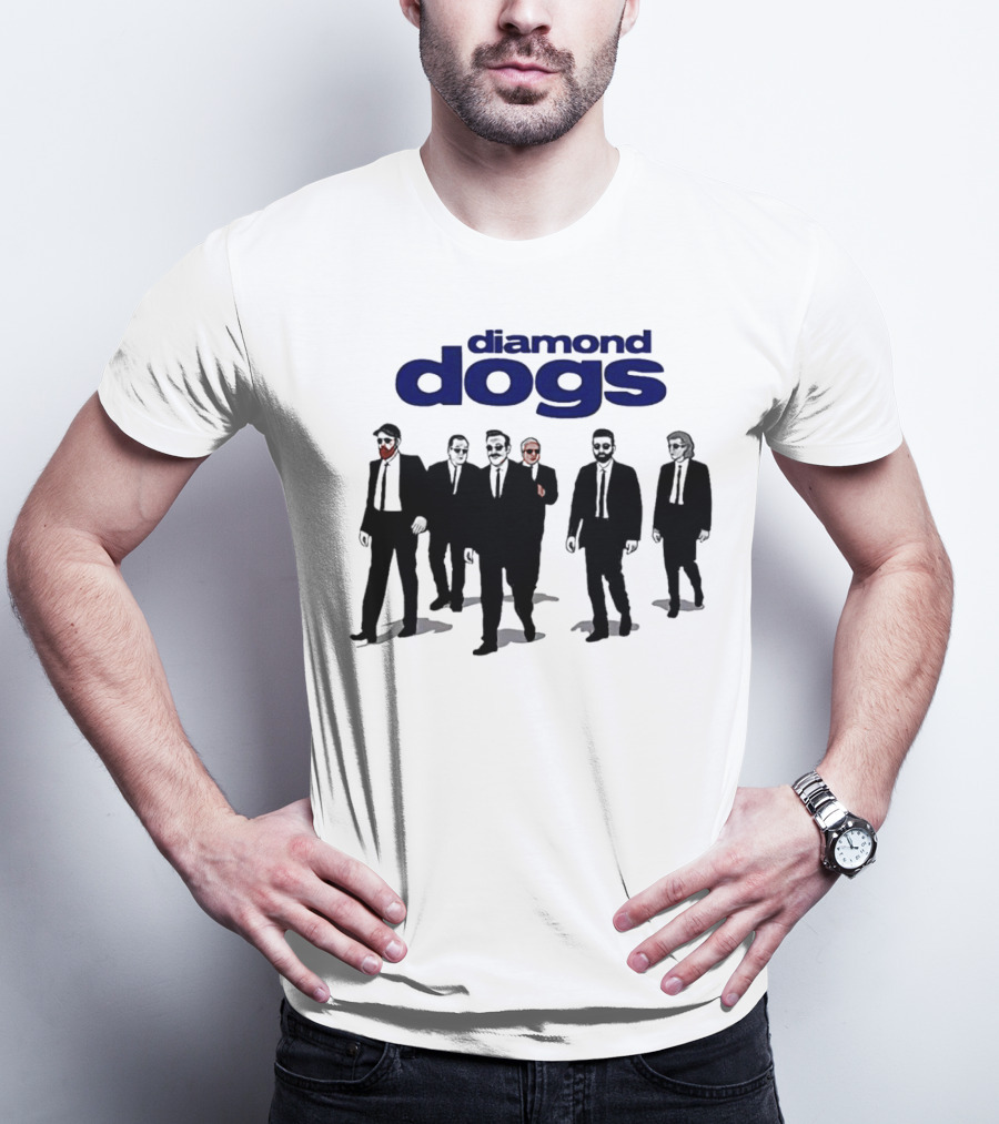 Ted Lasso Diamond Dogs Reservoir Dogs T-Shirt