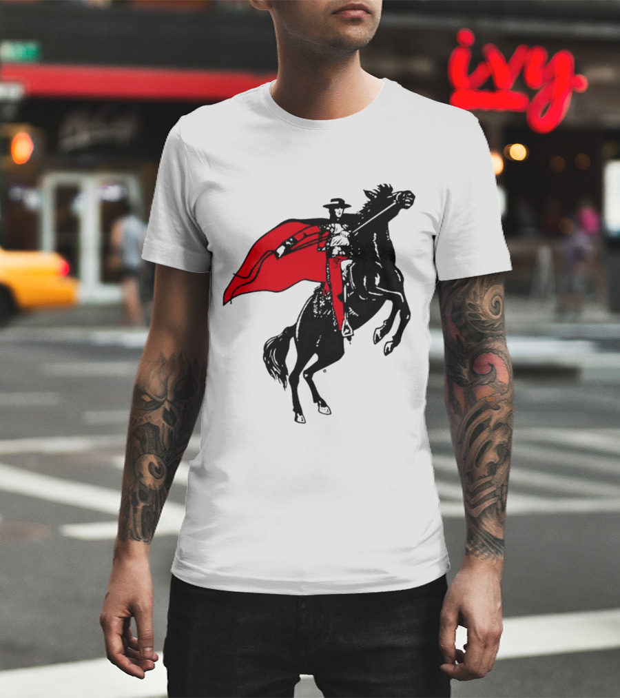Texas Tech Throwback Red Raider Let's Ride T-Shirt
