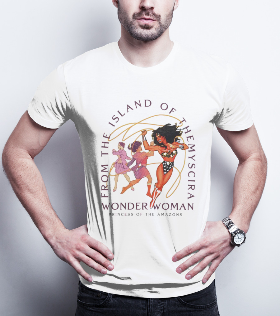 From The Island Of Themyscira Live Of The Amazons Wonder Woman T-Shirt