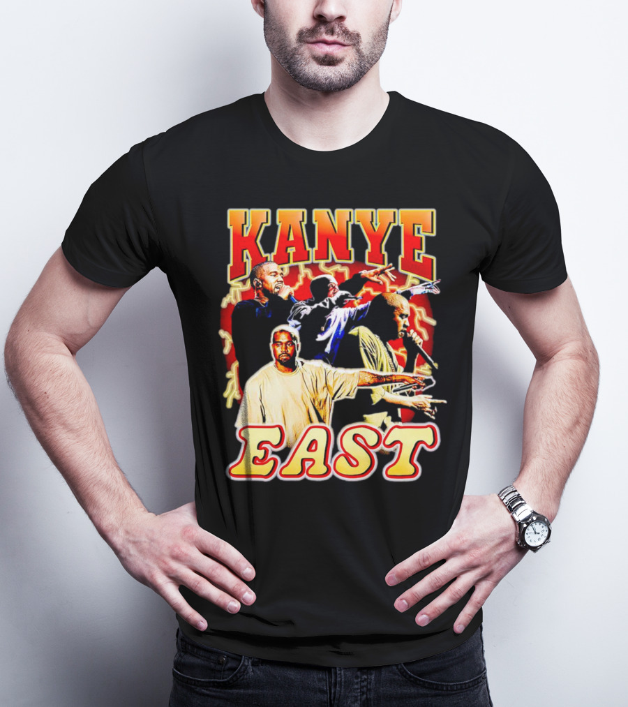 Kanye East Vintage Concert Collage T-Shirt