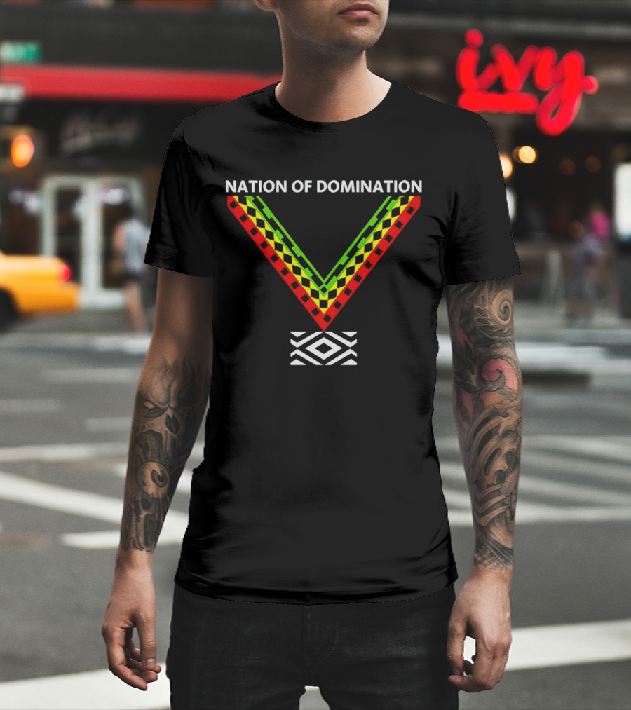 Nation Of Domination Zigzag T-Shirt
