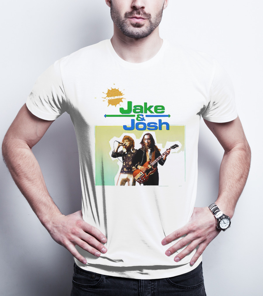 Nickelodeon Jake And Josh Rock Music Duo T-Shirt