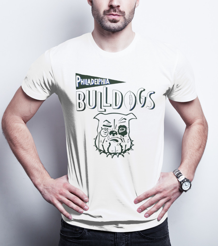 Philadelphia Bulldogs Bulldogs Football T-Shirt