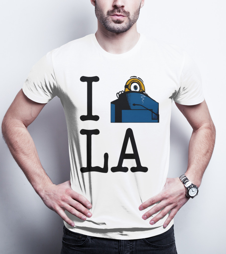 I Minion Yellow Guy LA T-Shirt