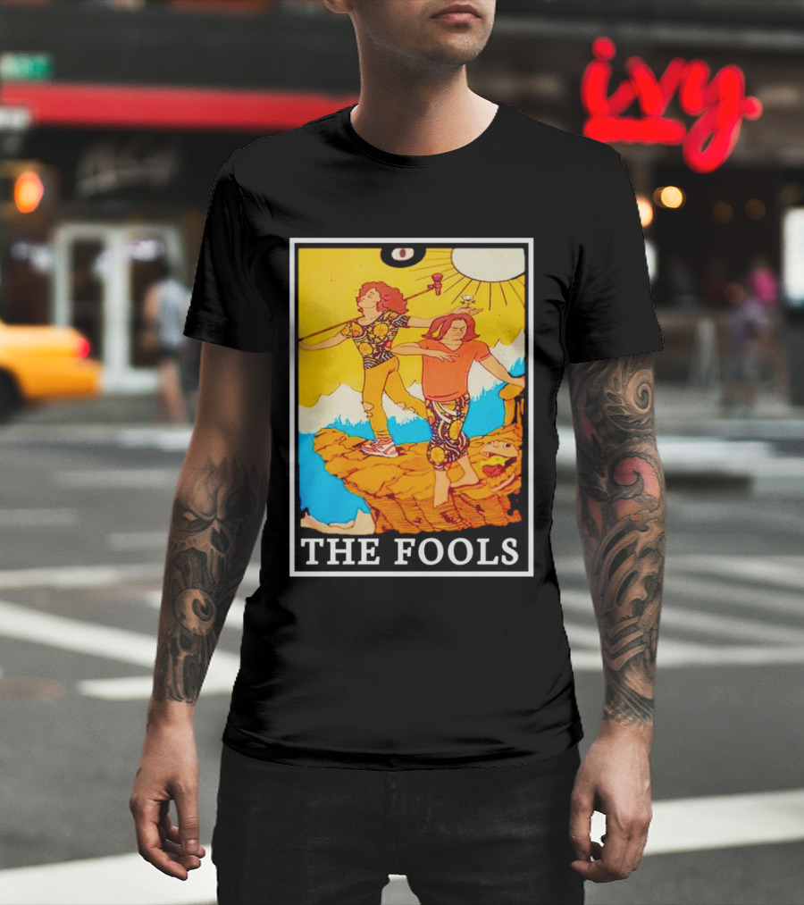 The Fools Tarot Card Vintage Style Retro T-Shirt