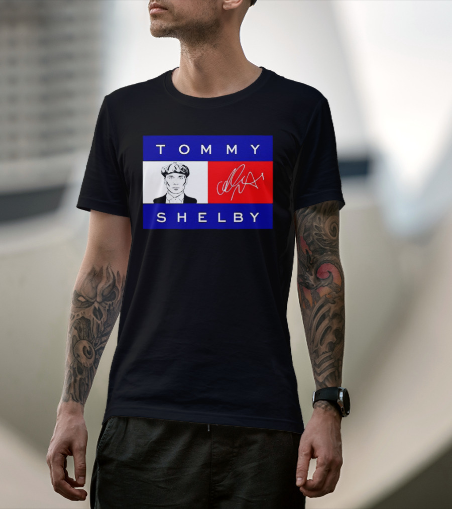 Tommy Shelby Peaky Blinders Signature Iconic T-Shirt