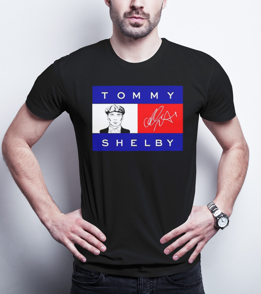 Tommy Shelby Peaky Blinders Signature Iconic T-Shirt