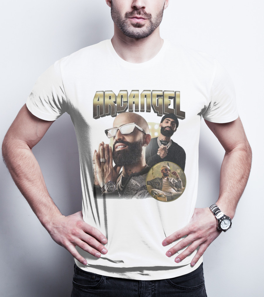 Arcangel Rapper Vintage Style Collage T-Shirt