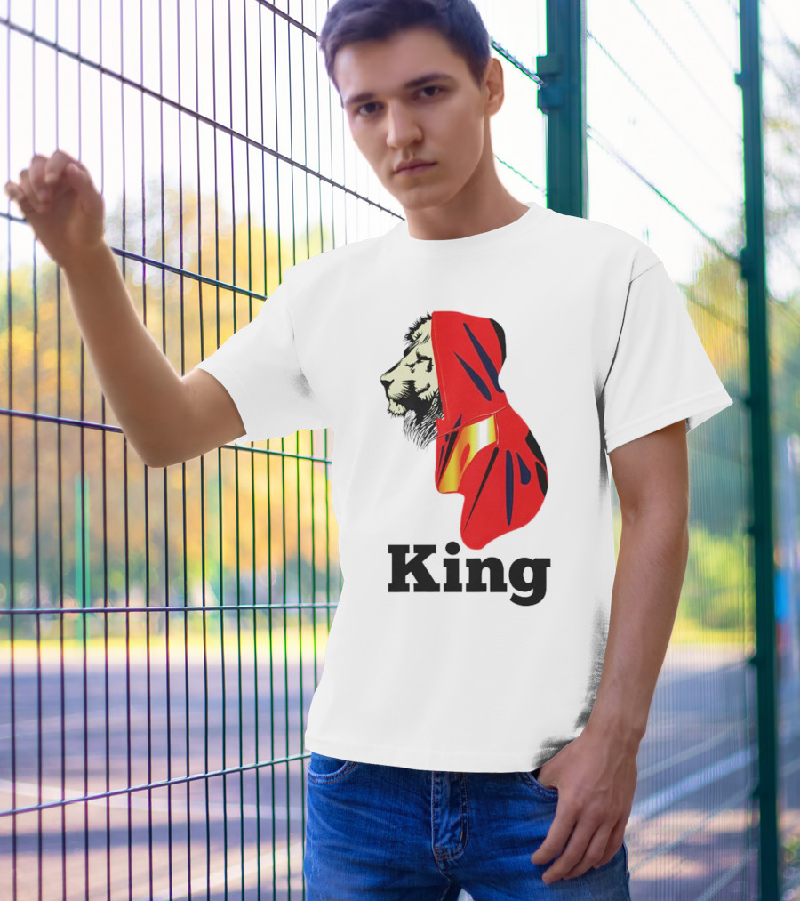 Jordan Travis King Lion In T-Shirt