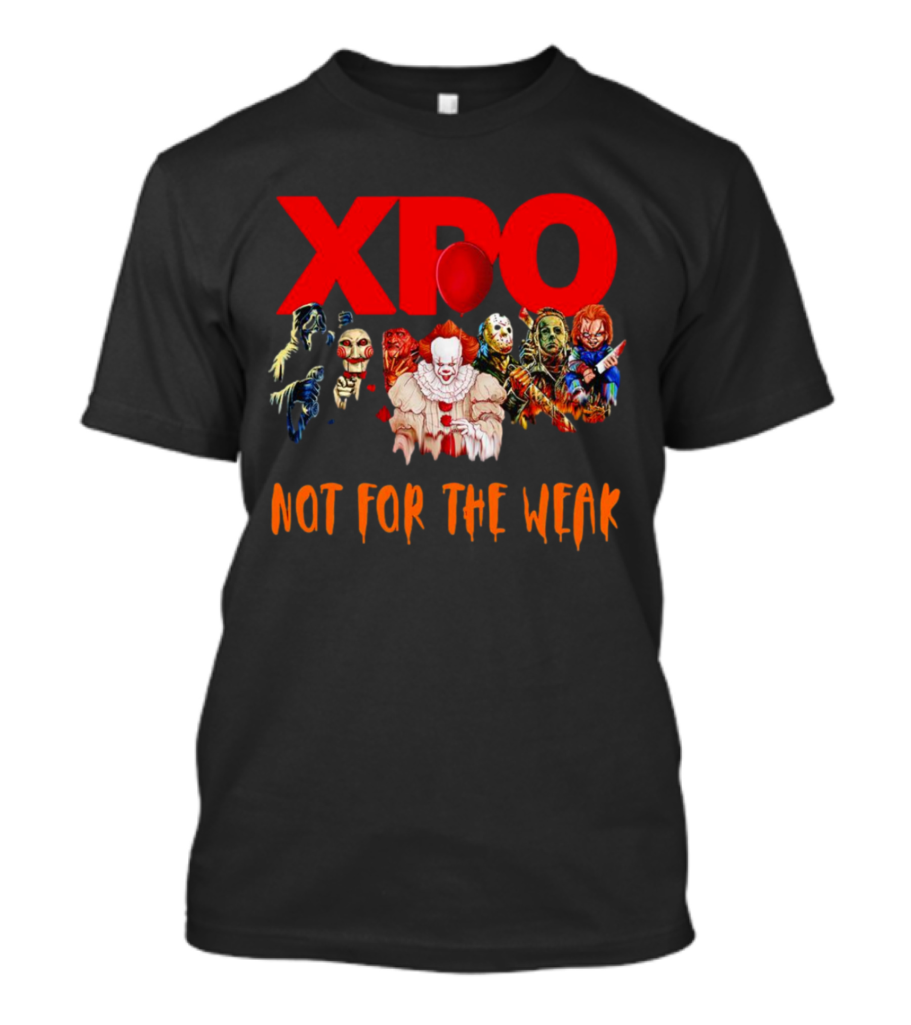 XPO Horror Icons Not For The Weak T-Shirt
