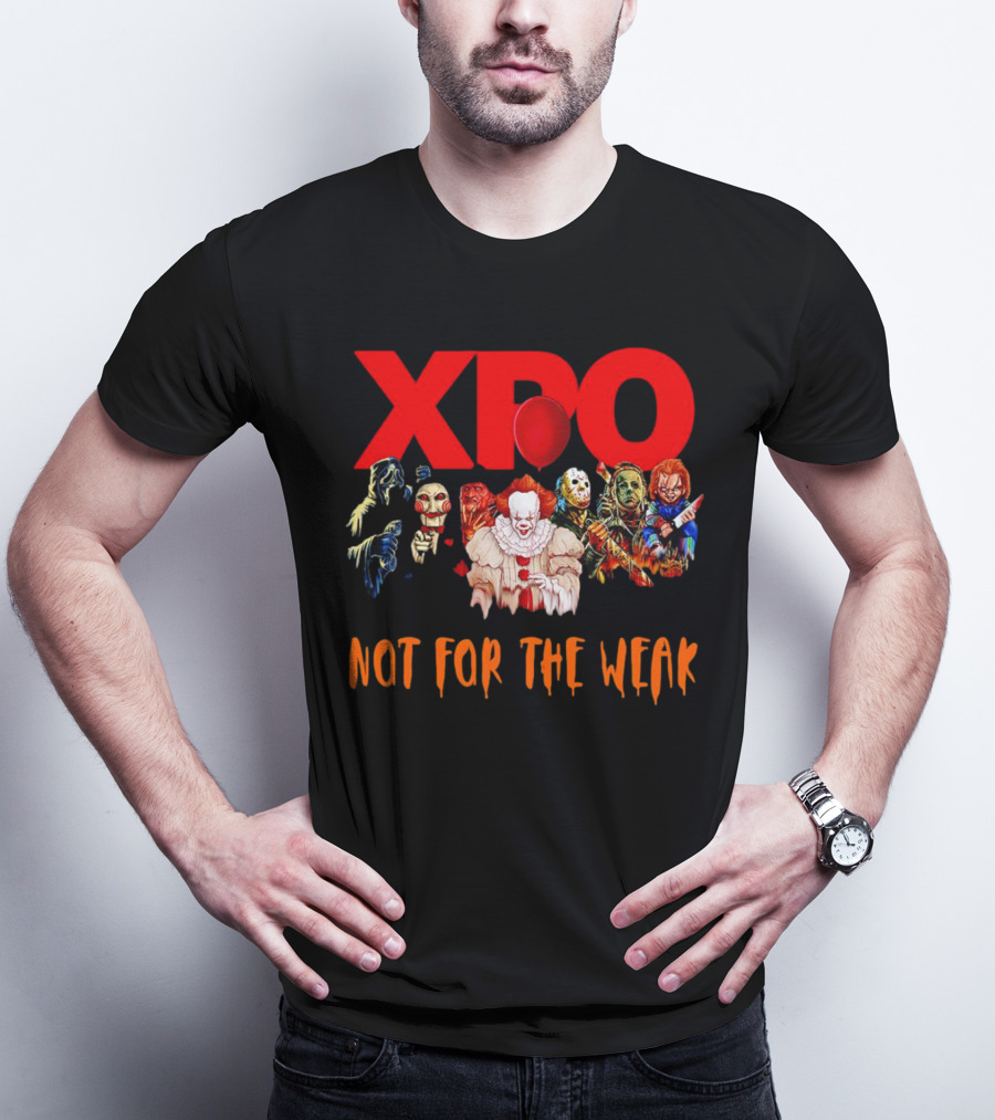 XPO Horror Icons Not For The Weak T-Shirt