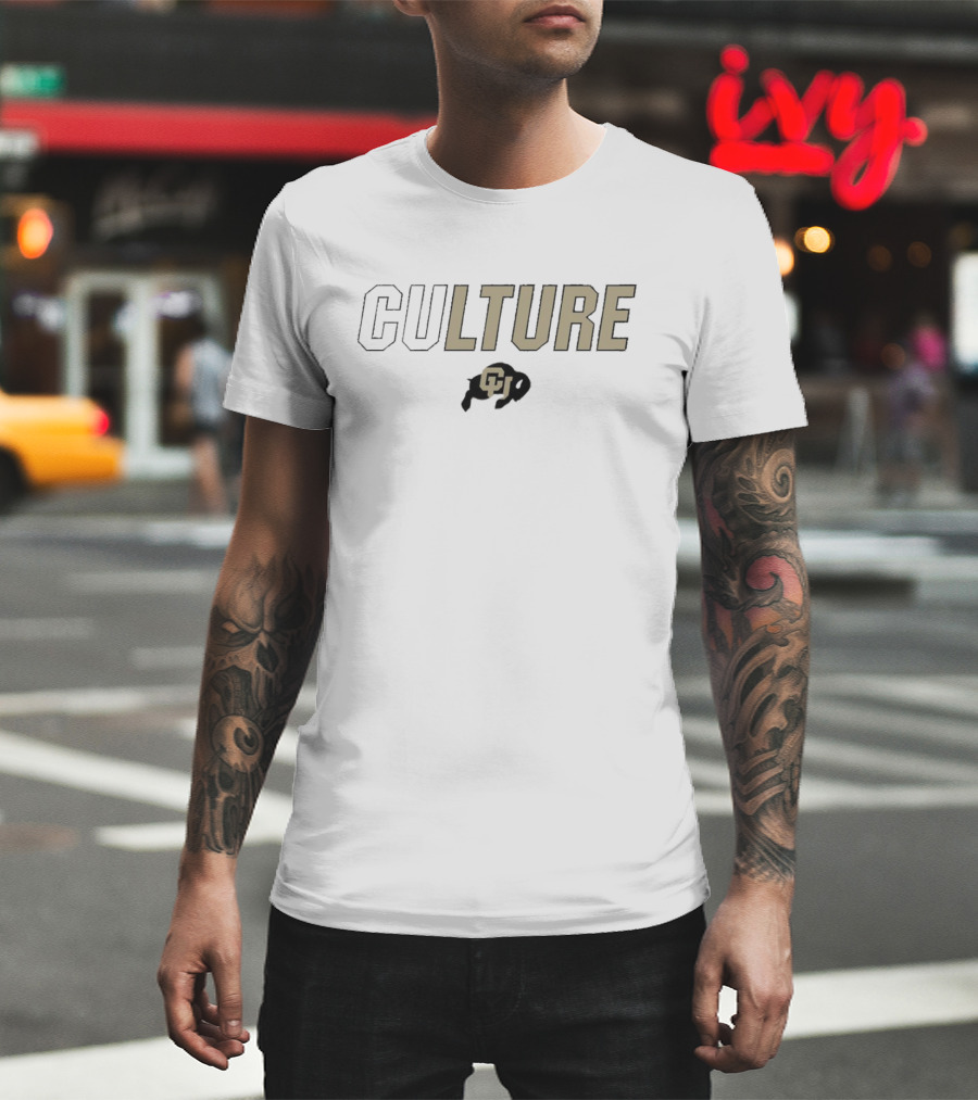 Culture CU Colorado Buffaloes Football T-Shirt
