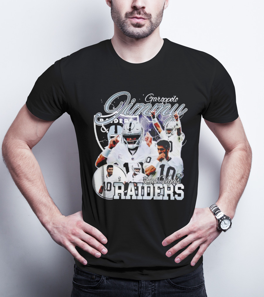 Jimmy Garoppolo Raiders Las Vegas Vintage Football Quarterback T-Shirt