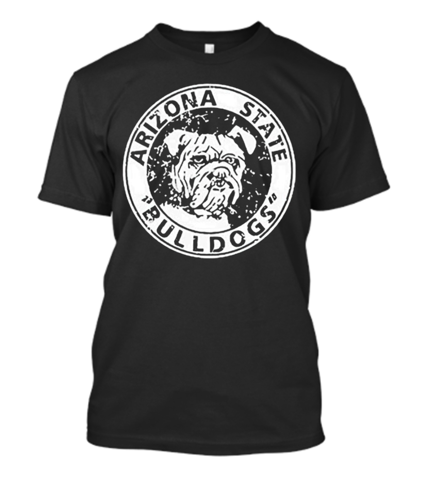 Arizona State Bulldogs Vintage Logo Circular Emblem T-Shirt