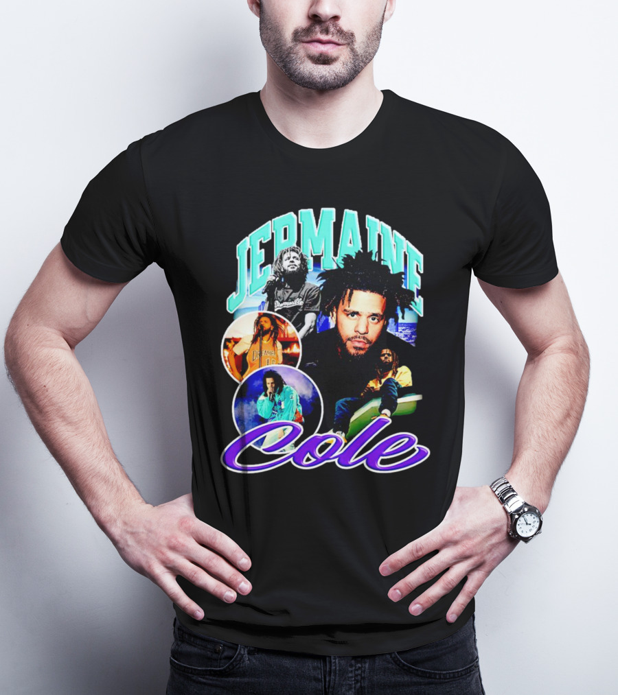 Jermaine Cole Vintage Collage T-Shirt