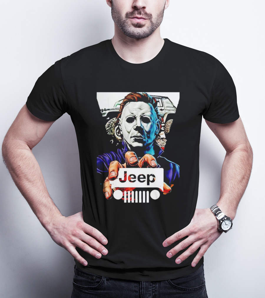 Michael Myers Jeep Iconic Crossover T-Shirt