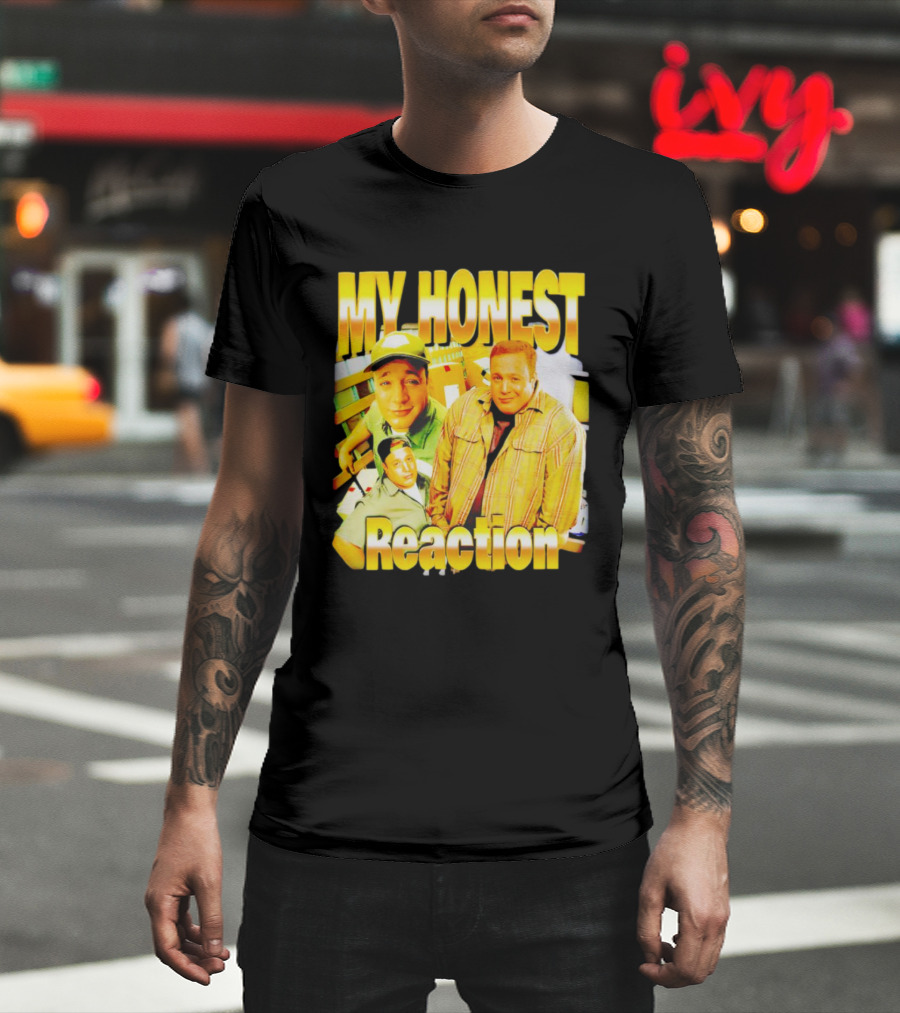 My Honest Reaction Kevin James Collage T-Shirt