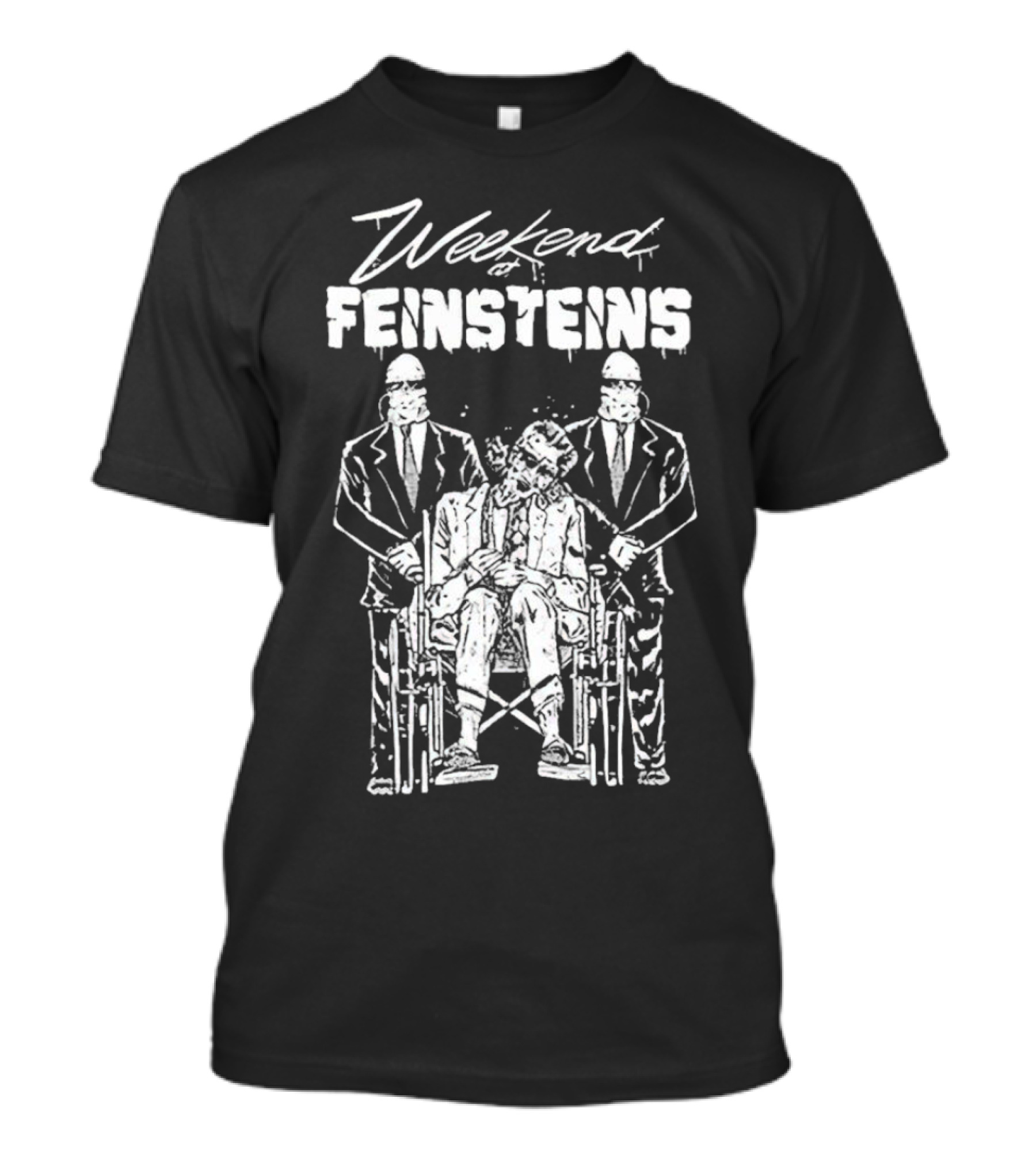 Weekend At Feinstein's Silhouette Trio Dark Suits T-Shirt