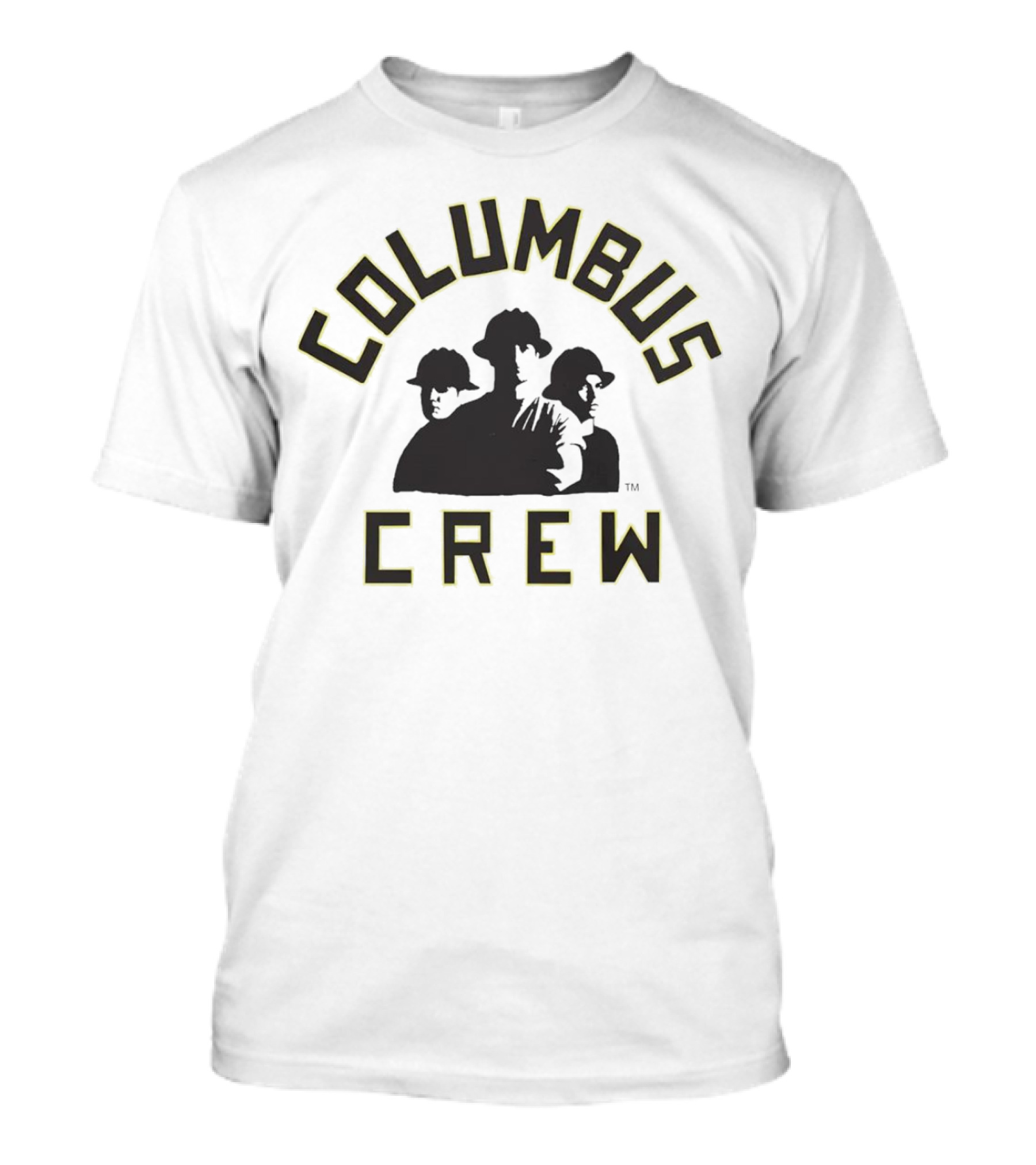 Columbus Crew Hardest Working Team Soccer Supporters Iconic T-Shirt
