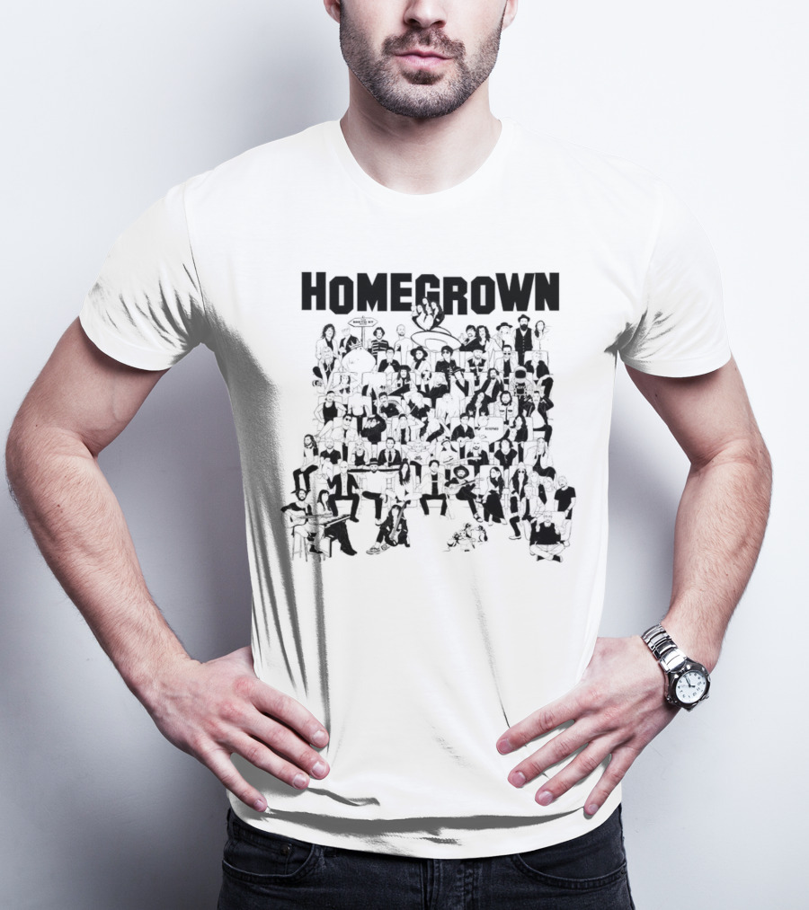 Homegrown Creative Nomad Silhouette Collage T-Shirt