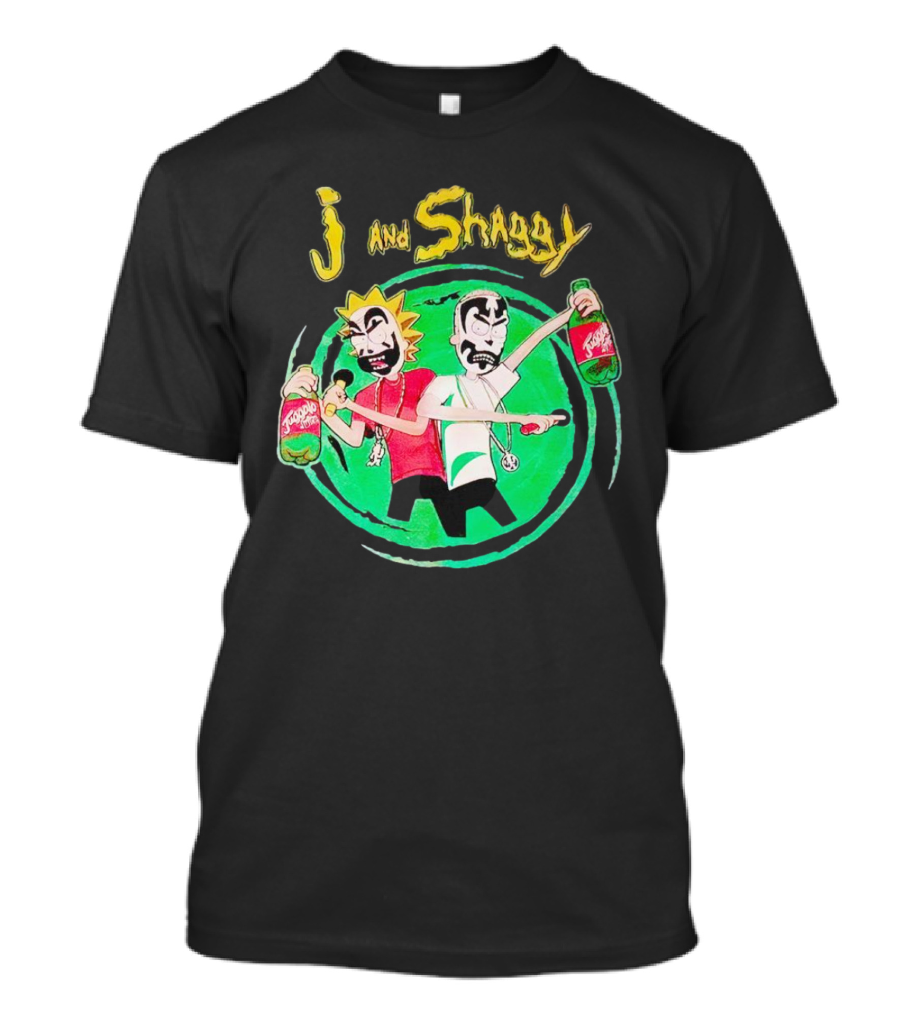 J And Shaggy Insane Clown Posse Rick And Morty Crossover Image T-Shirt