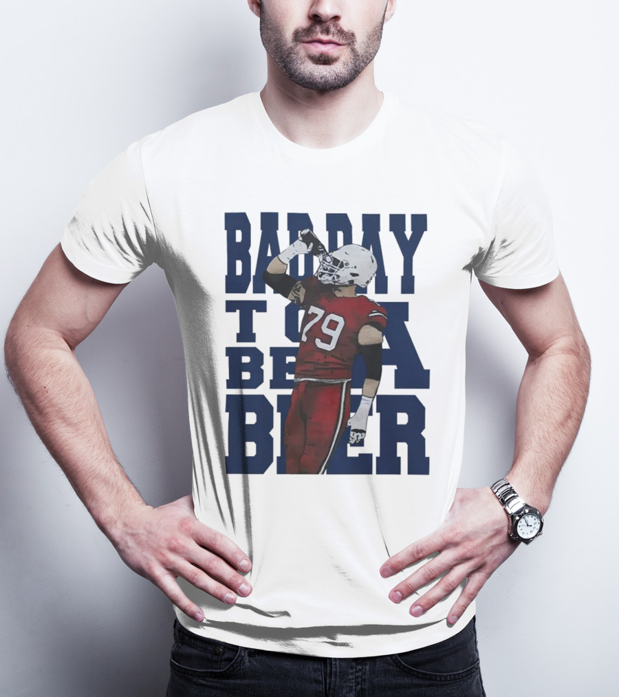 Spencer Brown Buffalo Bills 79 Bad Day To Be A Beer T-Shirt