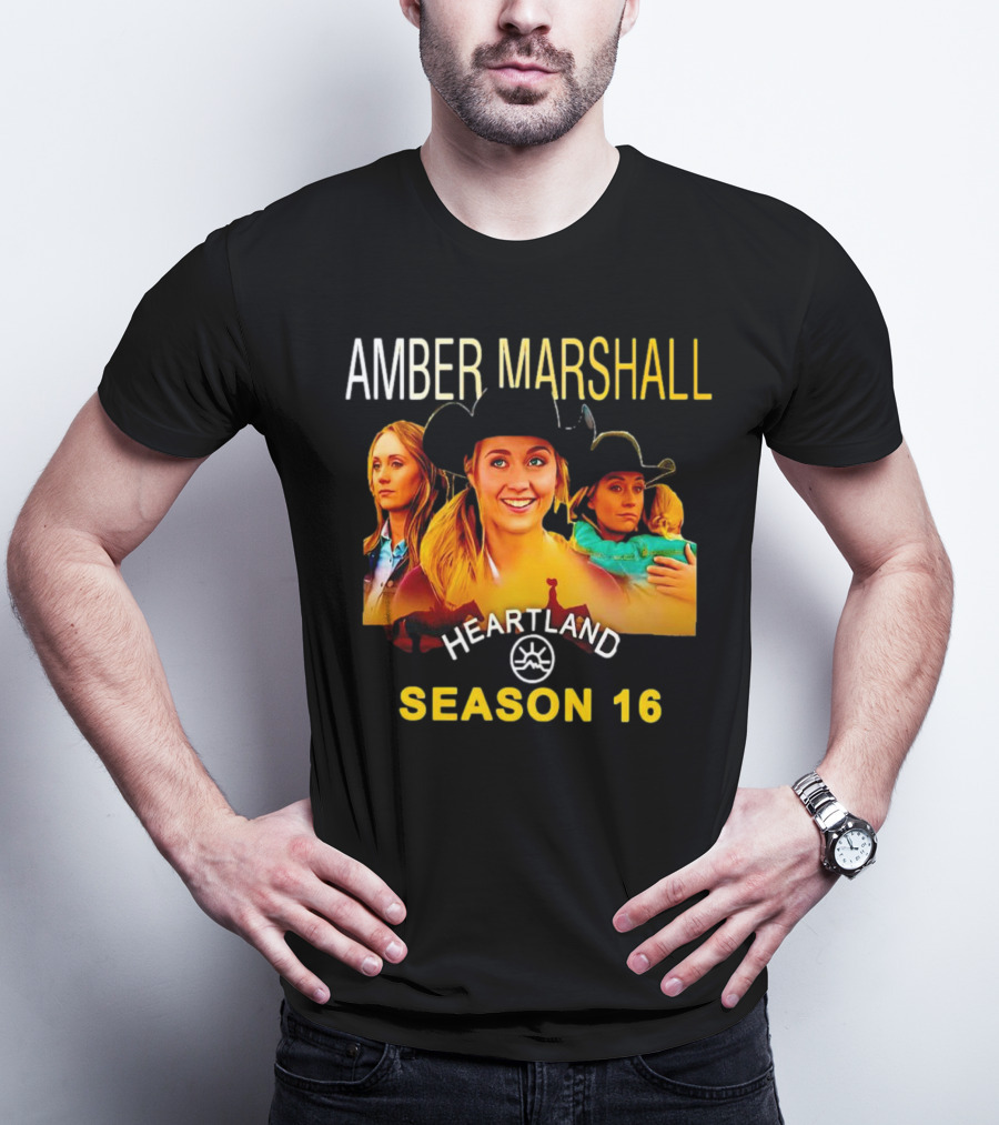 Amber Marshall Heartland Season 16 Ranch Scenes T-Shirt