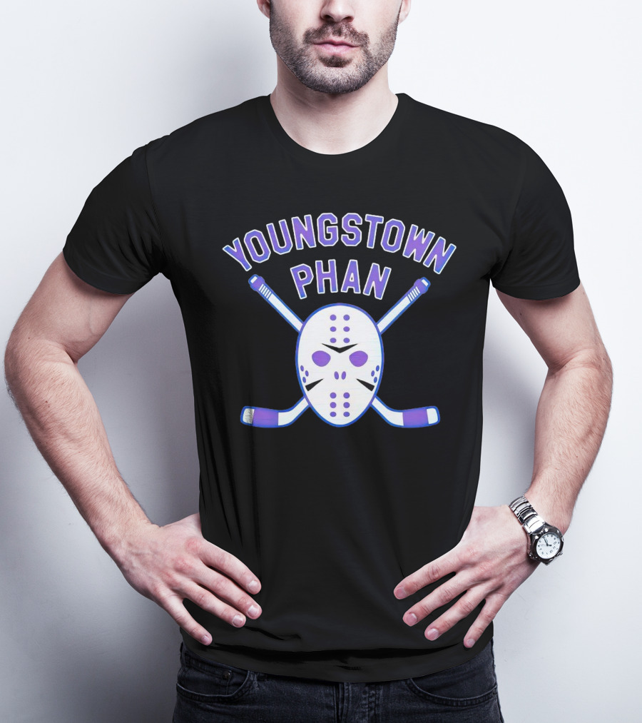 Youngstown Phan Jason Voorhees Mask Hockey Sticks T-Shirt