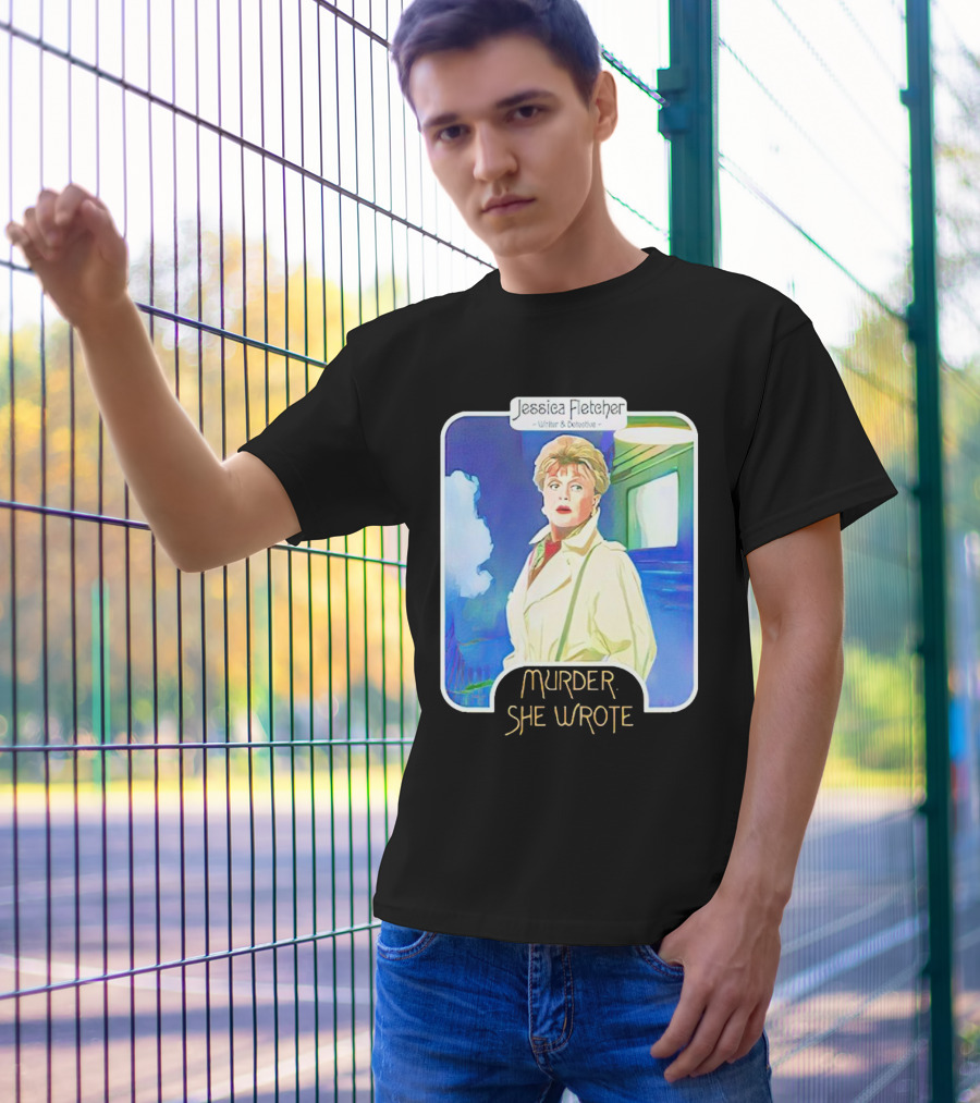 Jessica Fletcher Writer Detective Murder She Wrote T-Shirt