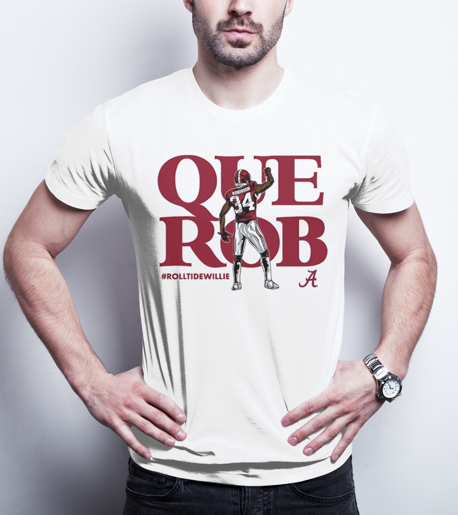 Querob Alabama Crimson Tide Football #RollTideWillie T-Shirt