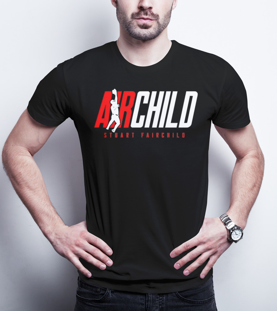 Stuart Fairchild Airchild Cincinnati Reds Baseball T-Shirt