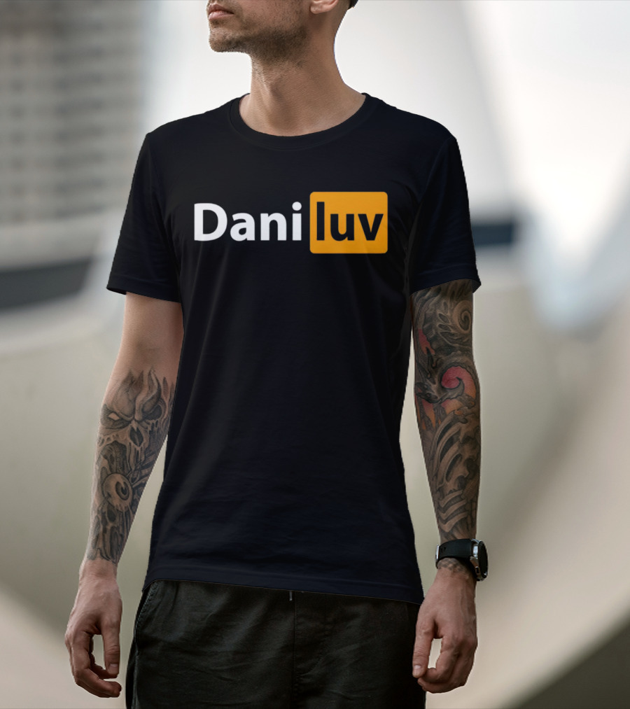 Dani Luv Black T-Shirt