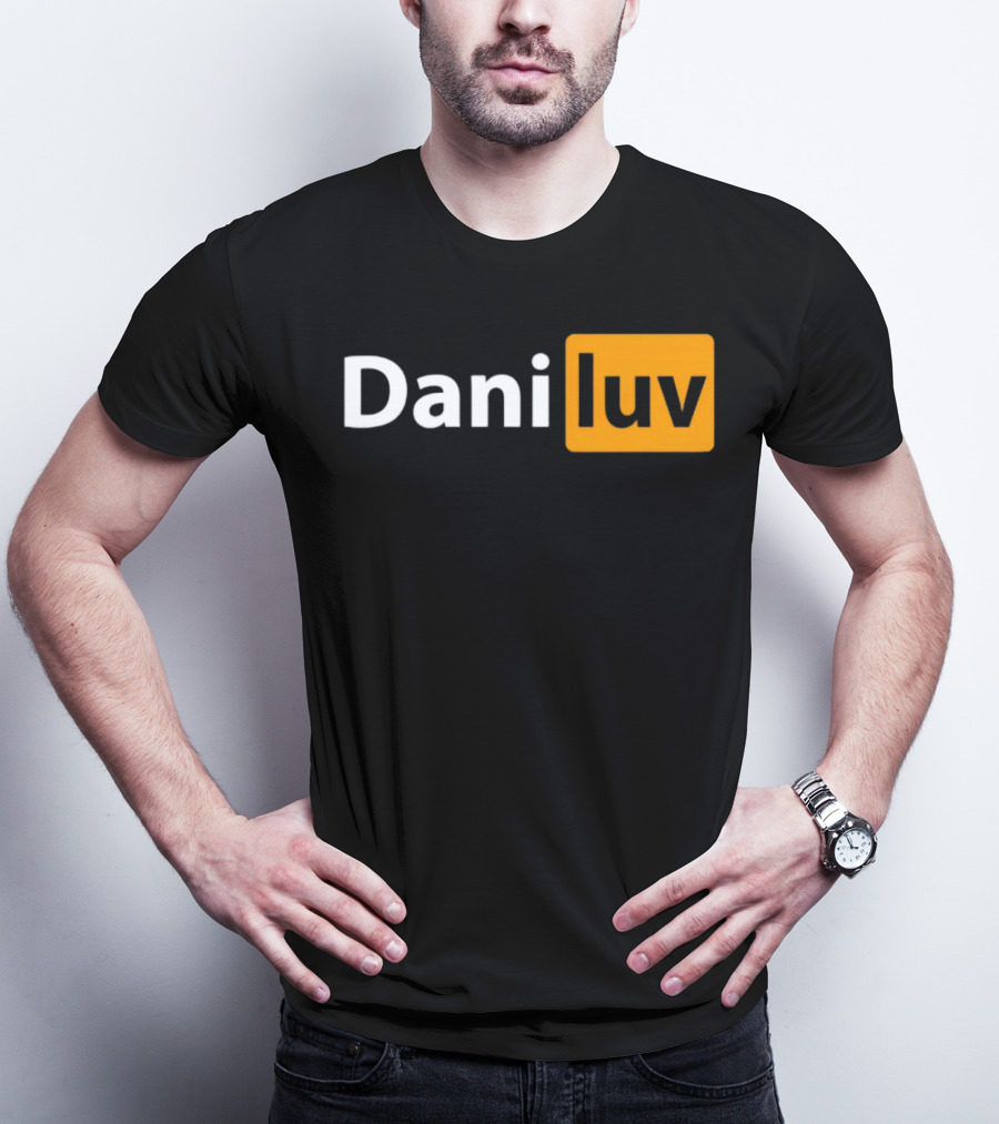 Dani Luv Black T-Shirt