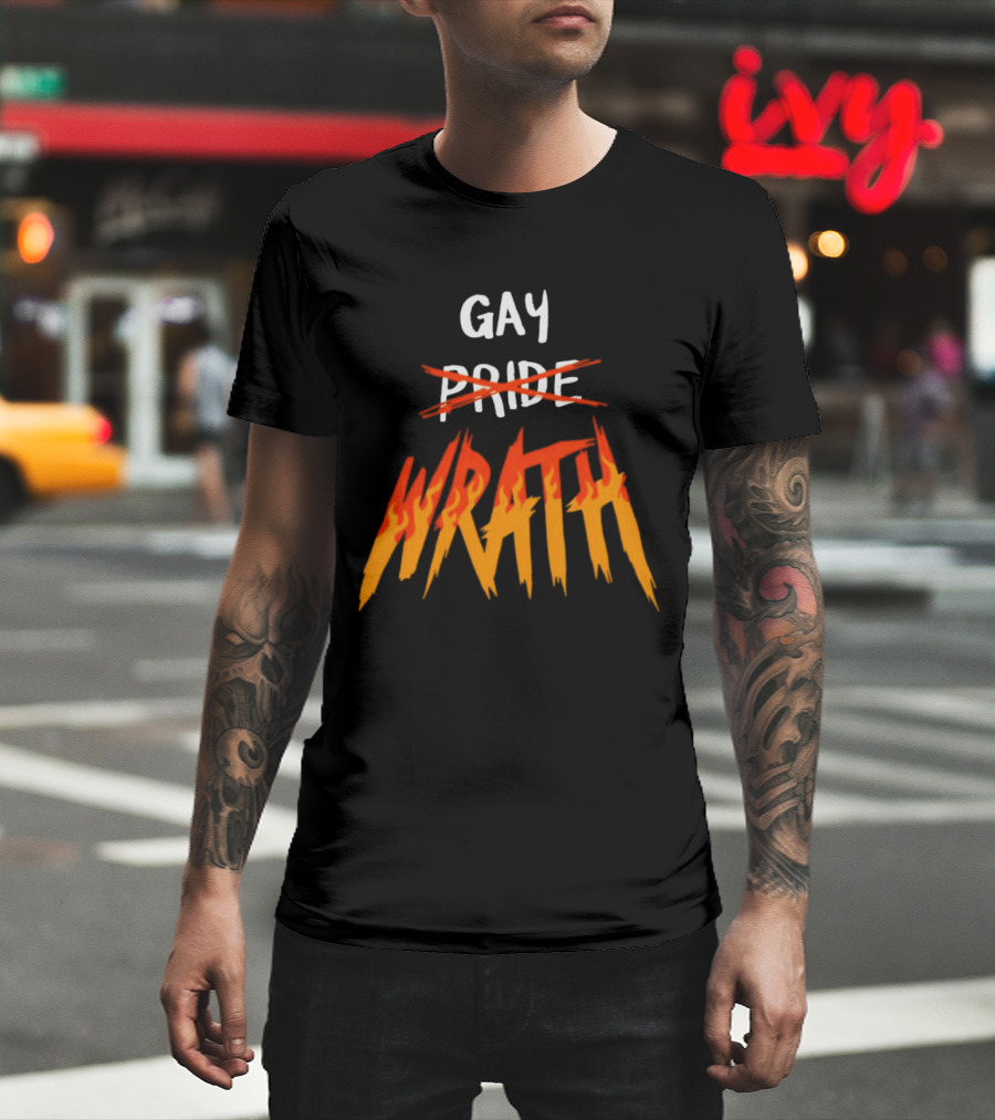 Mars Heyward Gay Pride Wrath T-Shirt