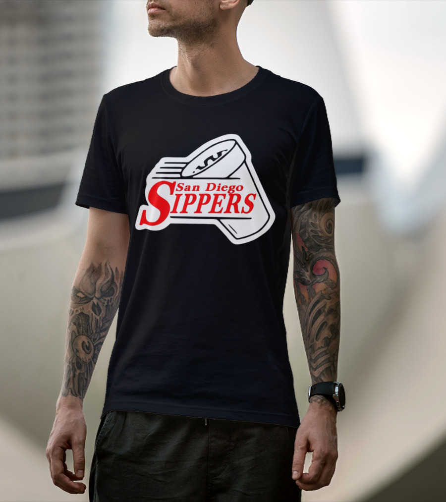 San Diego Sippers Speed Drinkers Club Cup T-Shirt