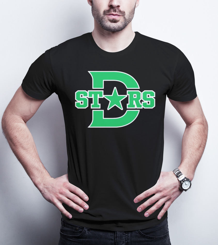 Dallas Stars NHL Hockey Team Logo ST★RS D T-Shirt