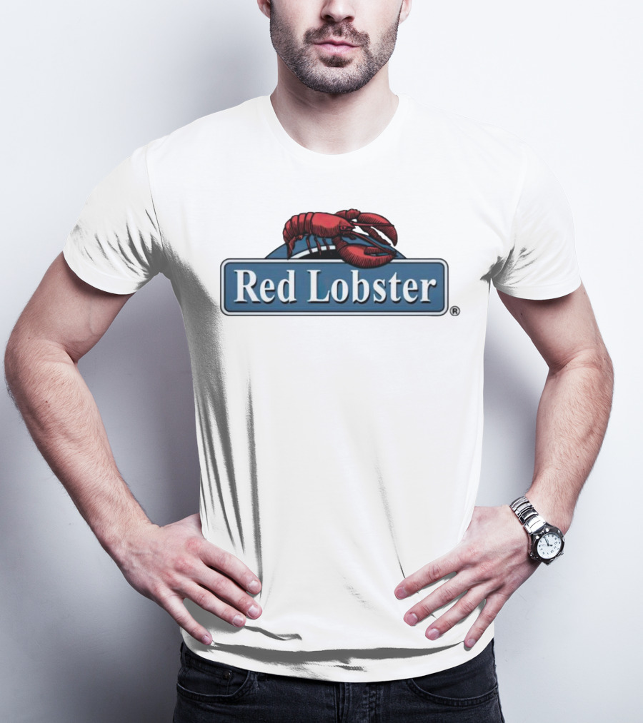 Red Lobster Seafood Restaurant Logo Emblem T-Shirt
