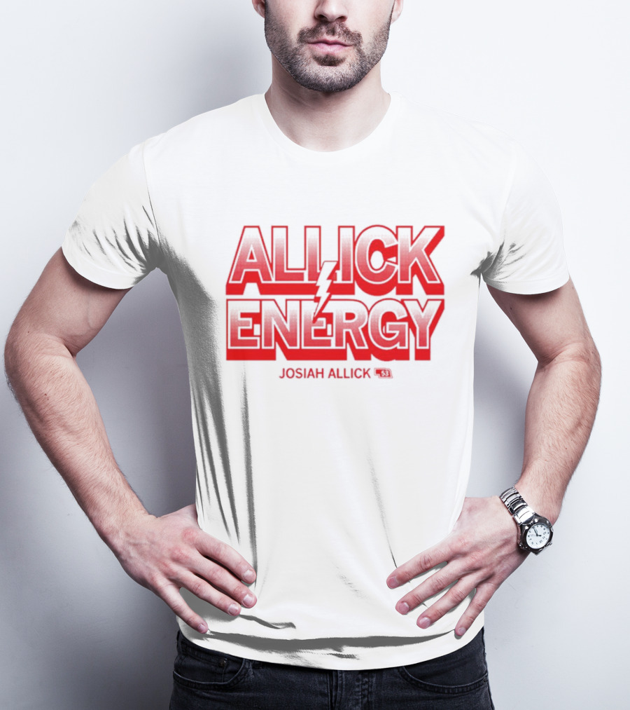 Josiah Allick Energy Allick E.N.E.R.G.Y. 31 T-Shirt