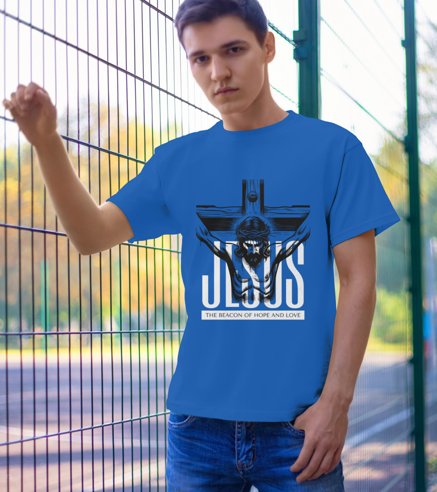 JESUS The Beacon Of Hope And Love T-Shirt
