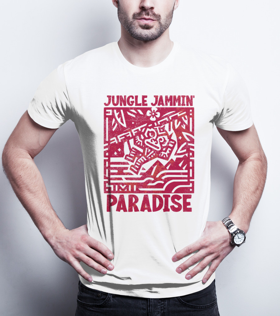Jungle Jammin' Tiki Paradise Adventure T-Shirt