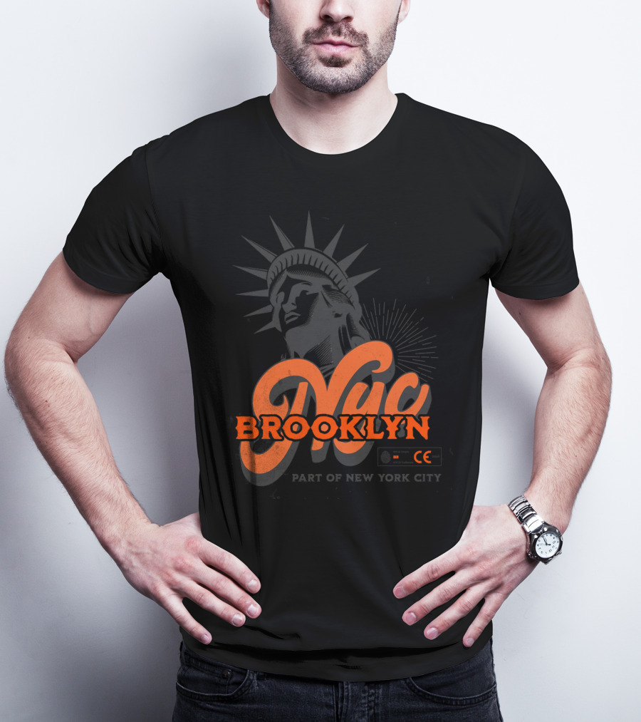 NYC Brooklyn Part Of New York City Statue Of Liberty T-Shirt