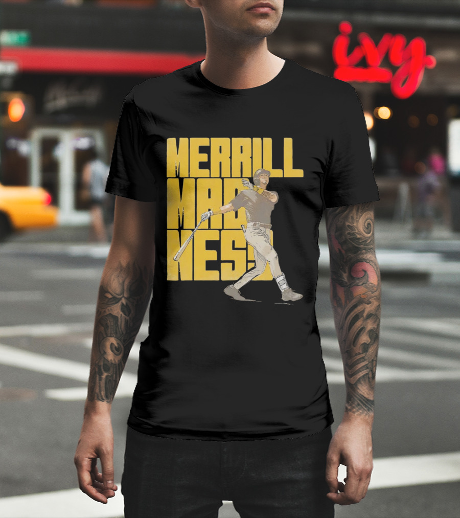 Merrill Madness San Diego Padres Baseball Jackson T-Shirt